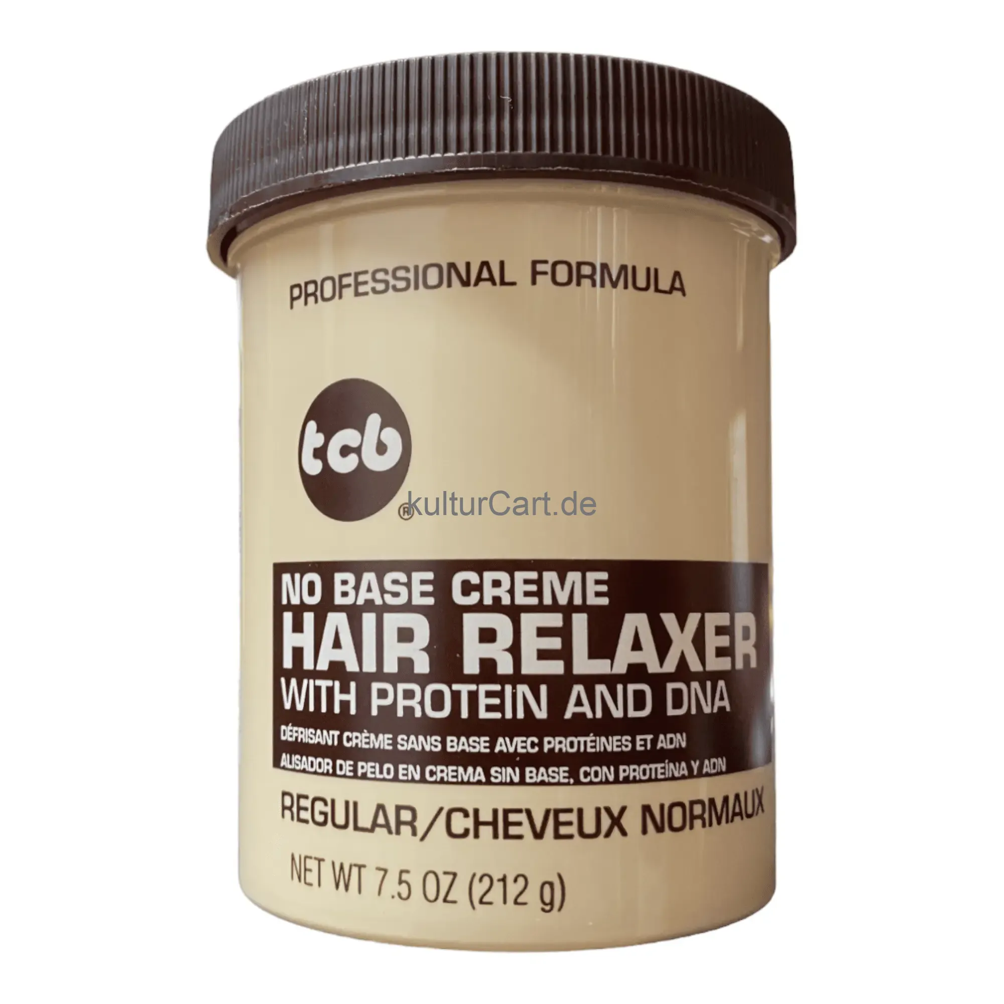 tcb No Base Creme Hair Relaxer with Protein and DNA (Regular) (212g ...